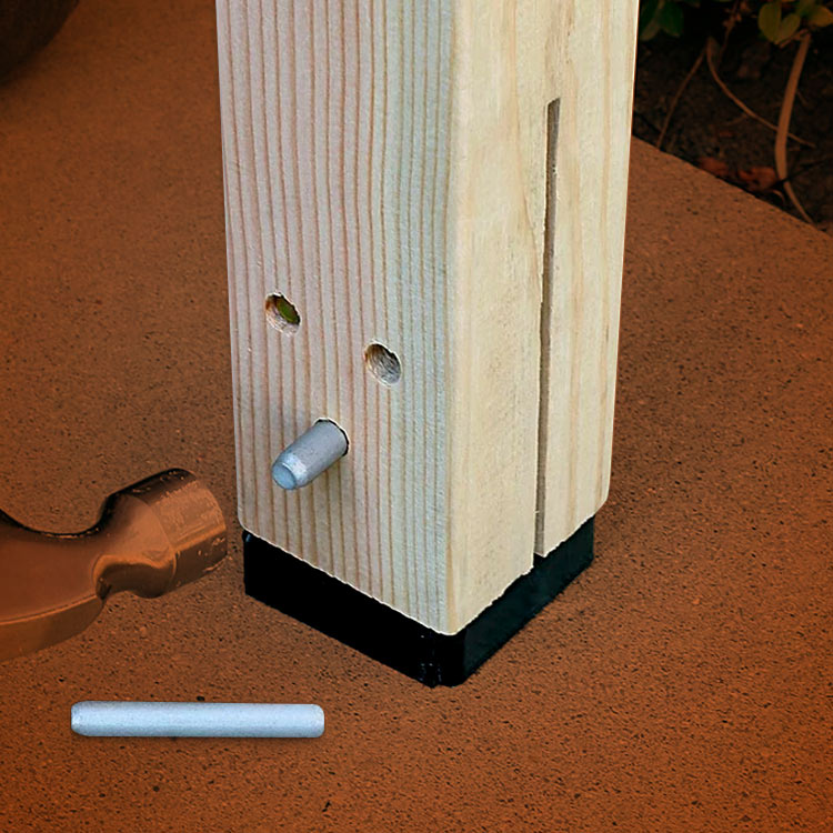 Simpson CPTZ Concealed Post Ties - Strong-Tie Wood Connectors ...