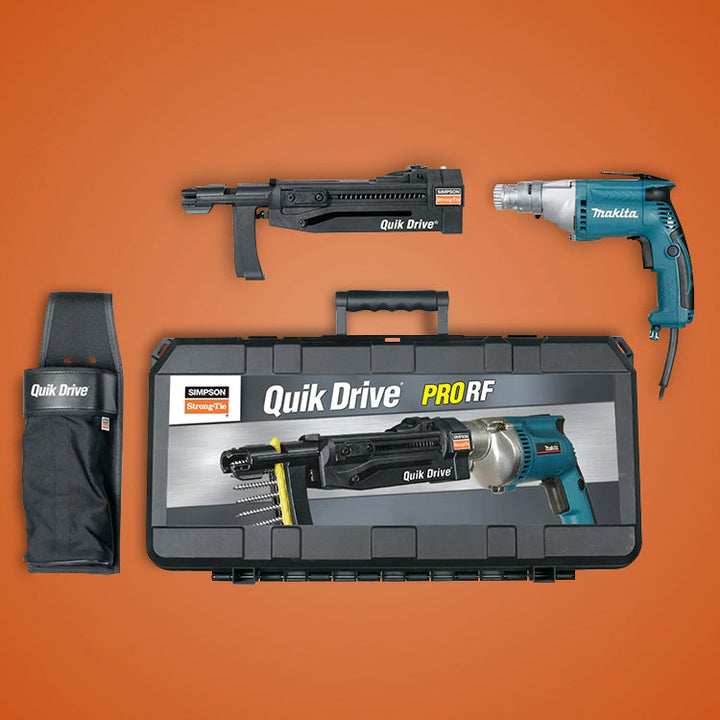 Collated Screw Guns at Fasteners Plus | Quik Drive Systems