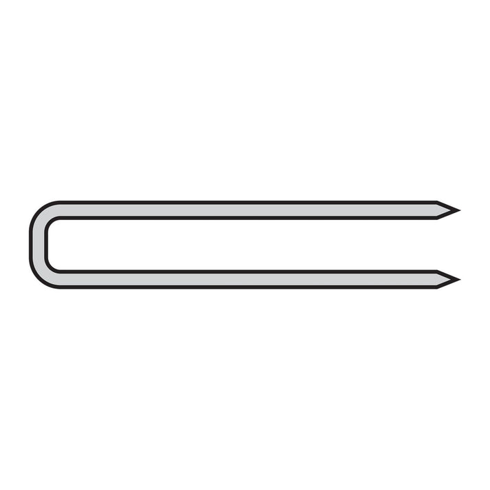 1/4" x 1-1/2" 18-Gauge Collated Staples - 304 Stainless Steel - 5000 ...