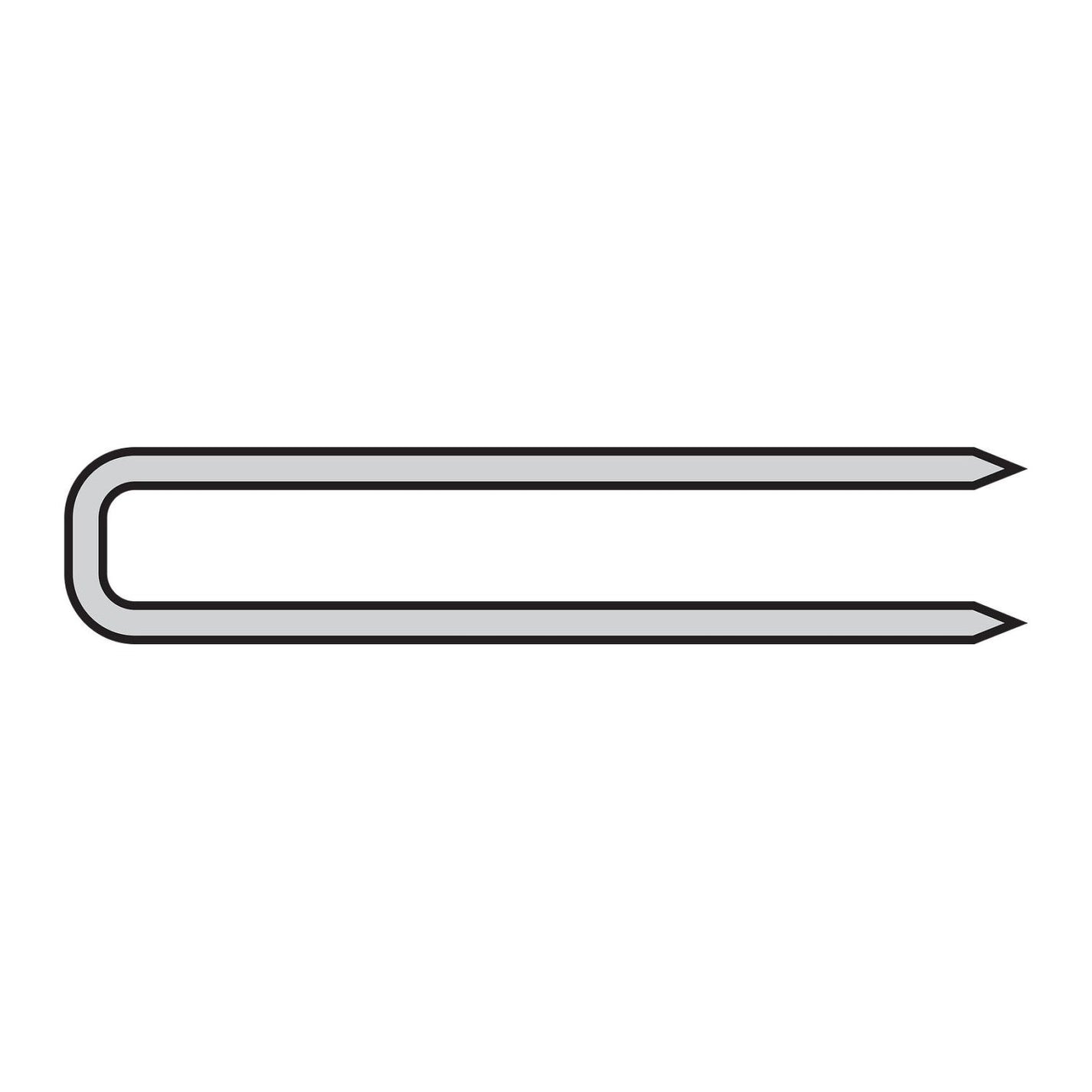 1/4" x 5/8" 18-Gauge Collated Staples - 304 Stainless Steel - 5000 pkg ...