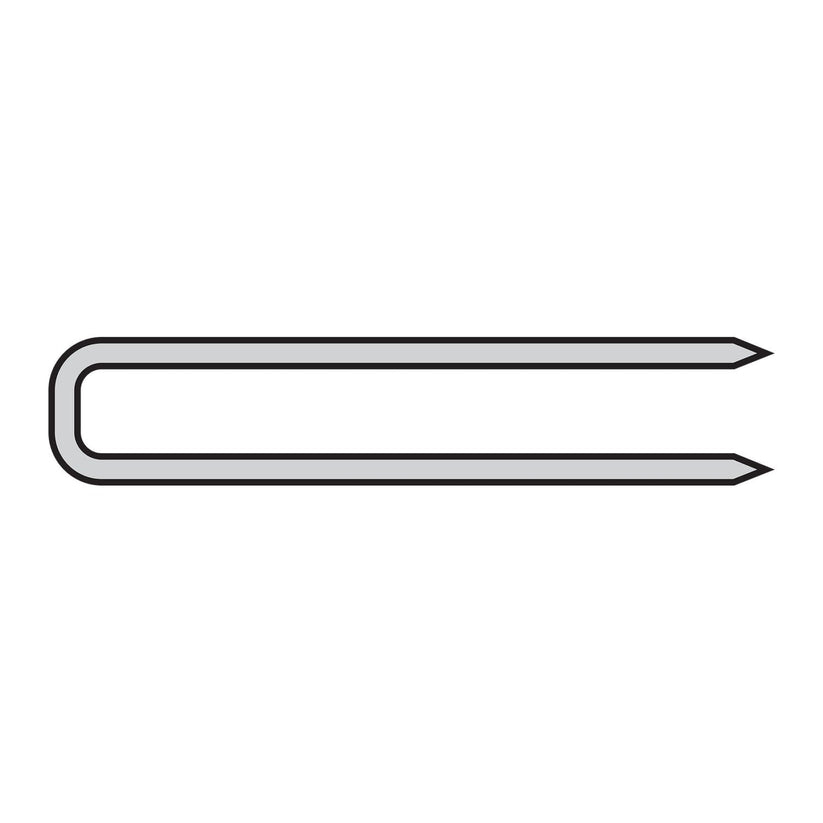 1/4" x 5/8" 18-Gauge Collated Staples - 304 Stainless Steel - 5000 pkg ...