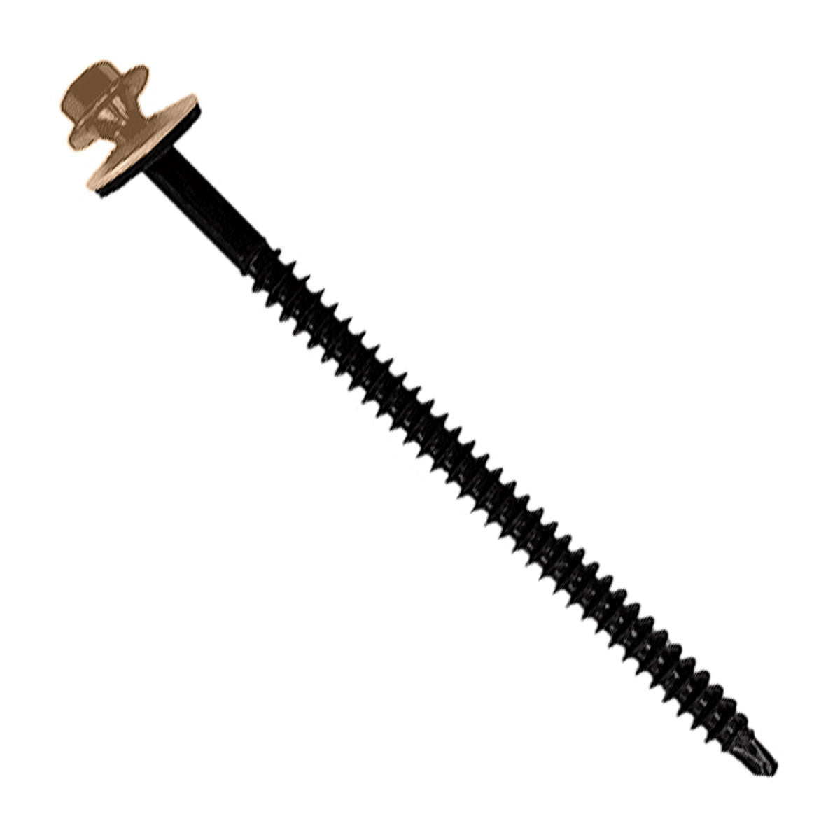 ST Fastening #12 X 3-3/4" InsulDrill Metal Roofing Screw - Tan | Qty ...