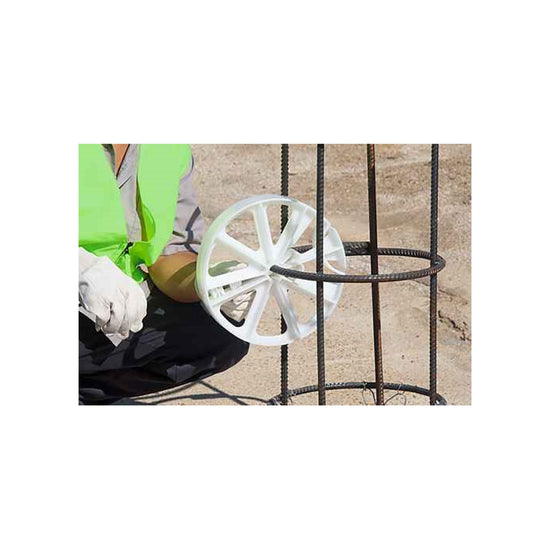 Simpson 12QLHD Quick-Lock HD Pier Spacer Wheel 4-7/8"x10-3/4"x1", reba ...