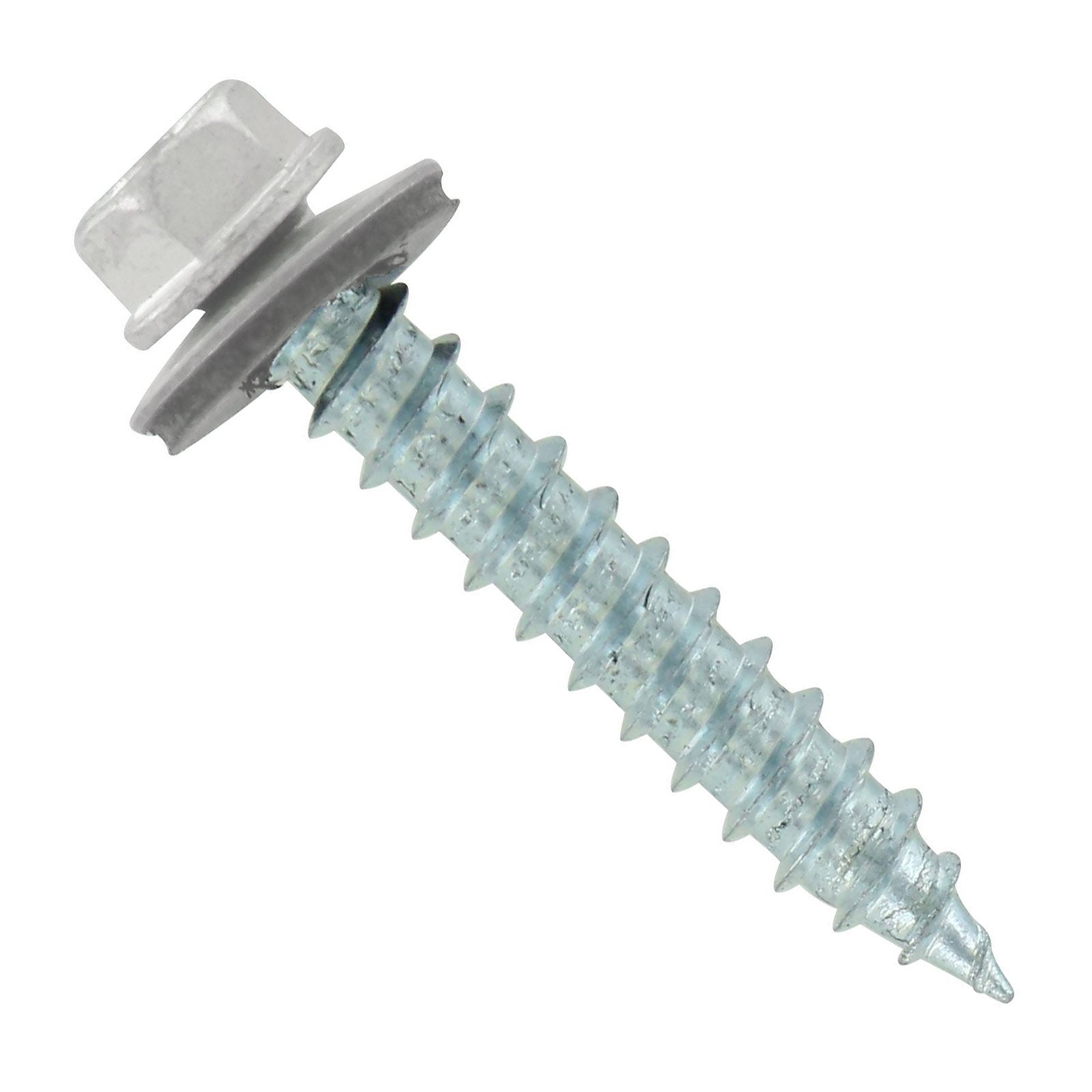 ST Fastening #14 x 1-1/2" Type 17 Woodbinder Metal Roofing Screw - Pol ...