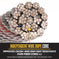3/4" 19x7 Rotation-Resistant Wire Rope | 2,500' Coil - 48,000 lbs. BS ...