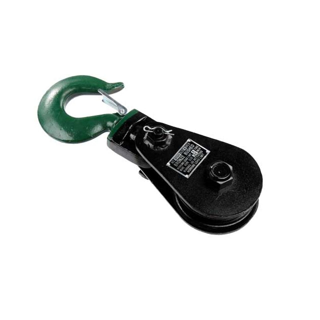 4180 Snatch Block w/ Hook (3/8" wire x 3" sheave) – Fasteners Plus