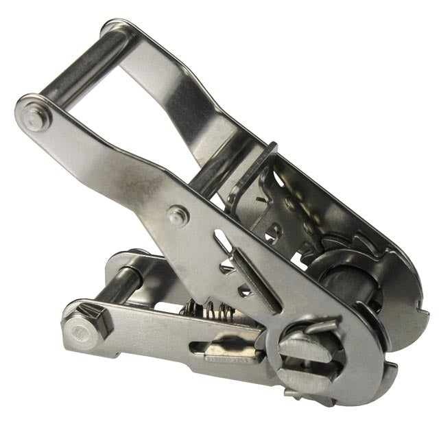 Wide Handle Stainless Steel Type 304 1" Ratchet | 3,300 lbs. BS ...