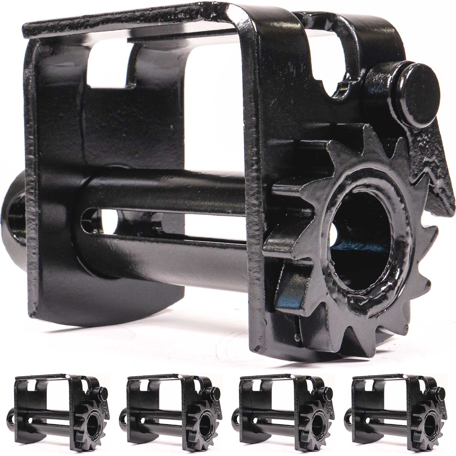 4" Low Profile Sliding Double L Track Flatbed Winch | 5-Pack ...