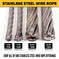 3/8" 7x19 304 Stainless Aircraft Cable - 12,000 lbs. BS – Fasteners Plus