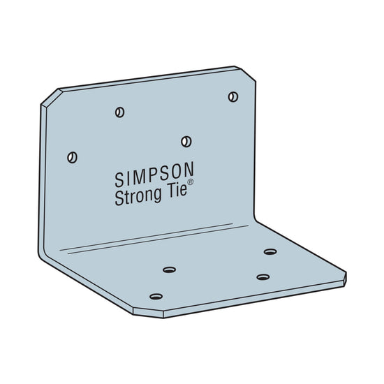 Simpson Strong-Tie A23 2x3 Reinforcing Framing Angle Bracket - G90 Gal ...