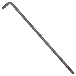 1"-8 x 36" L-Bolt Concrete Anchor Bolt - Plain – Fasteners Plus