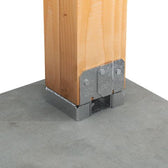 Simpson ABA24-2Z Double 2x4 Adjustable Post Base - Zmax Finish ...