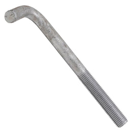 1"-8 x 12" L-Bolt Concrete Anchor Bolt - Hot Dip Galvanized – Fasteners ...