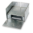 Simpson ABW44Z 4x4 Adjustable Post Base - Zmax Finish – Fasteners Plus