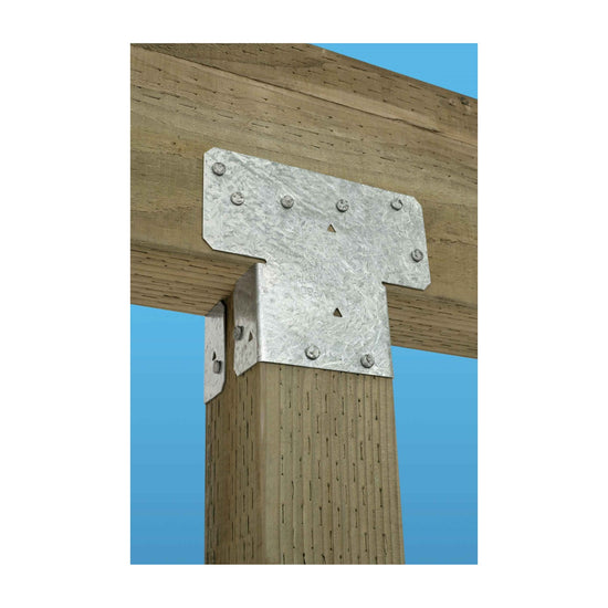 Simpson AC4RZ Rough Cut Adjustable Post Cap for 4x Beam - ZMAX ...