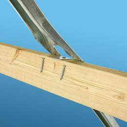 Simpson AHEP Adjustable Hip-End Purlin - Galvanized – Fasteners Plus