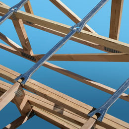 Simpson AHEP Adjustable Hip-End Purlin - Galvanized – Fasteners Plus