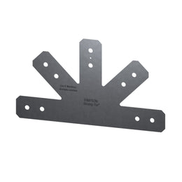 Simpson APVGP1212-4 Avant Decorative Gable Plate - Black Powder Coat ...