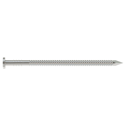 1" - 14 Gauge Annular Ring Shank Common Nail - 304 Stainless Steel, 1 ...