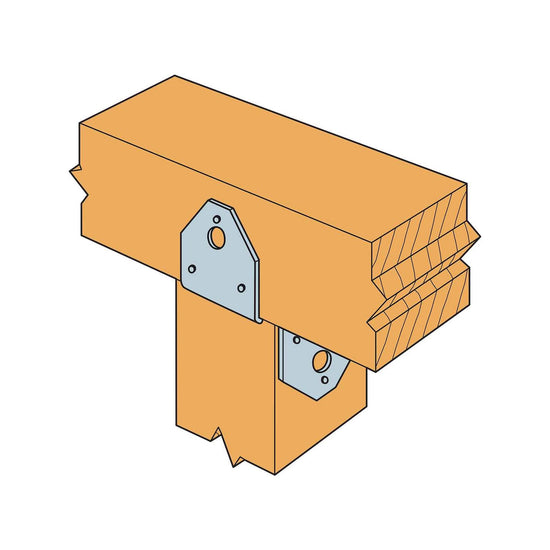 Simpson BC4 4x Post Cap - G90 Galvanized – Fasteners Plus