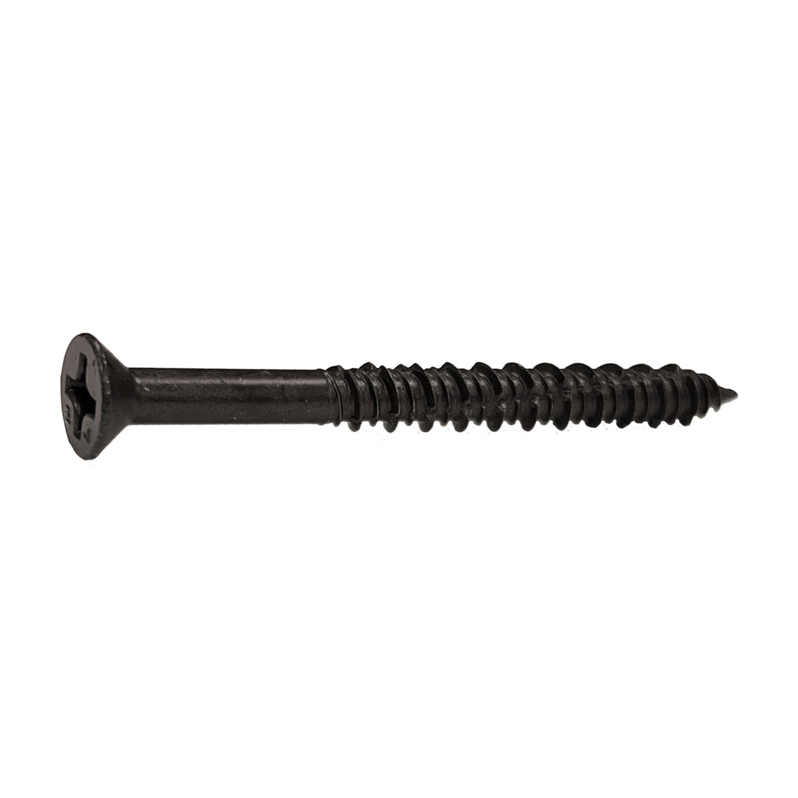 1/4" x 3-1/4" Concrete Screw, Phillips Trim Head - Bronze Dagger-Guard ...