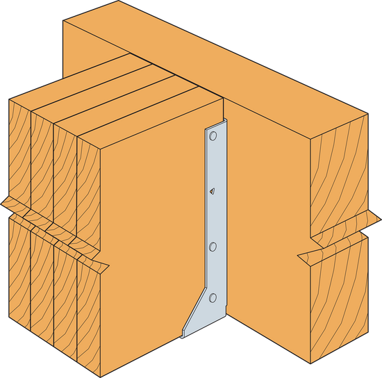 Simpson HUC210-4 Quadruple 2x10 Concealed Flange Heavy Face Mount Hang ...