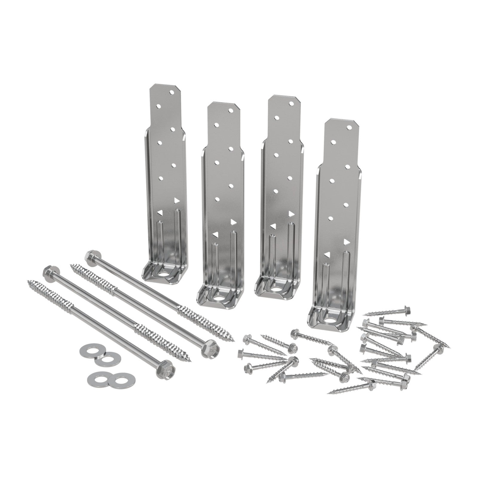 Simpson Strong-Tie DTT1SS Deck Tension Tie Kit W/Fasteners - 316 Stain ...