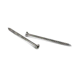 #12 x 4" Simpson Strong-Tie DWP T27 Flat Head Wood Screw - 316 Stainle ...