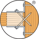 Simpson HUS210 2x10 Face Mount Hanger - G90 Galvanized – Fasteners Plus