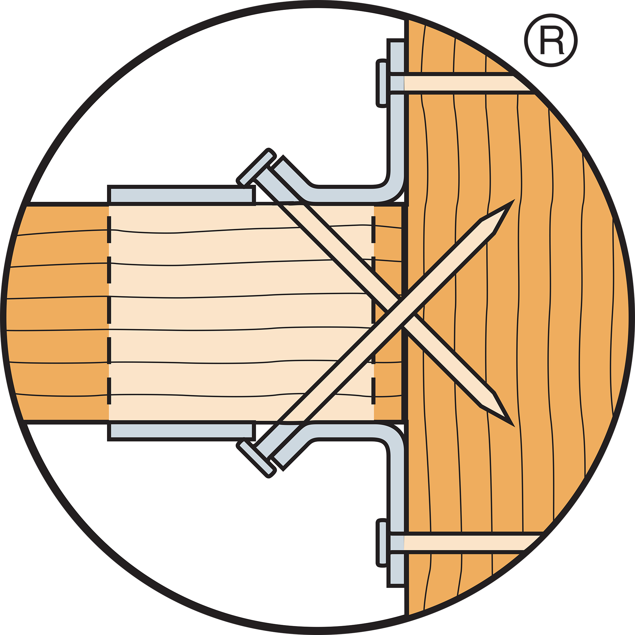 Simpson HUS210 2x10 Face Mount Hanger - G90 Galvanized – Fasteners Plus