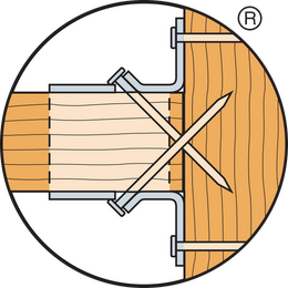 Simpson HUS210 2x10 Face Mount Hanger - G90 Galvanized – Fasteners Plus