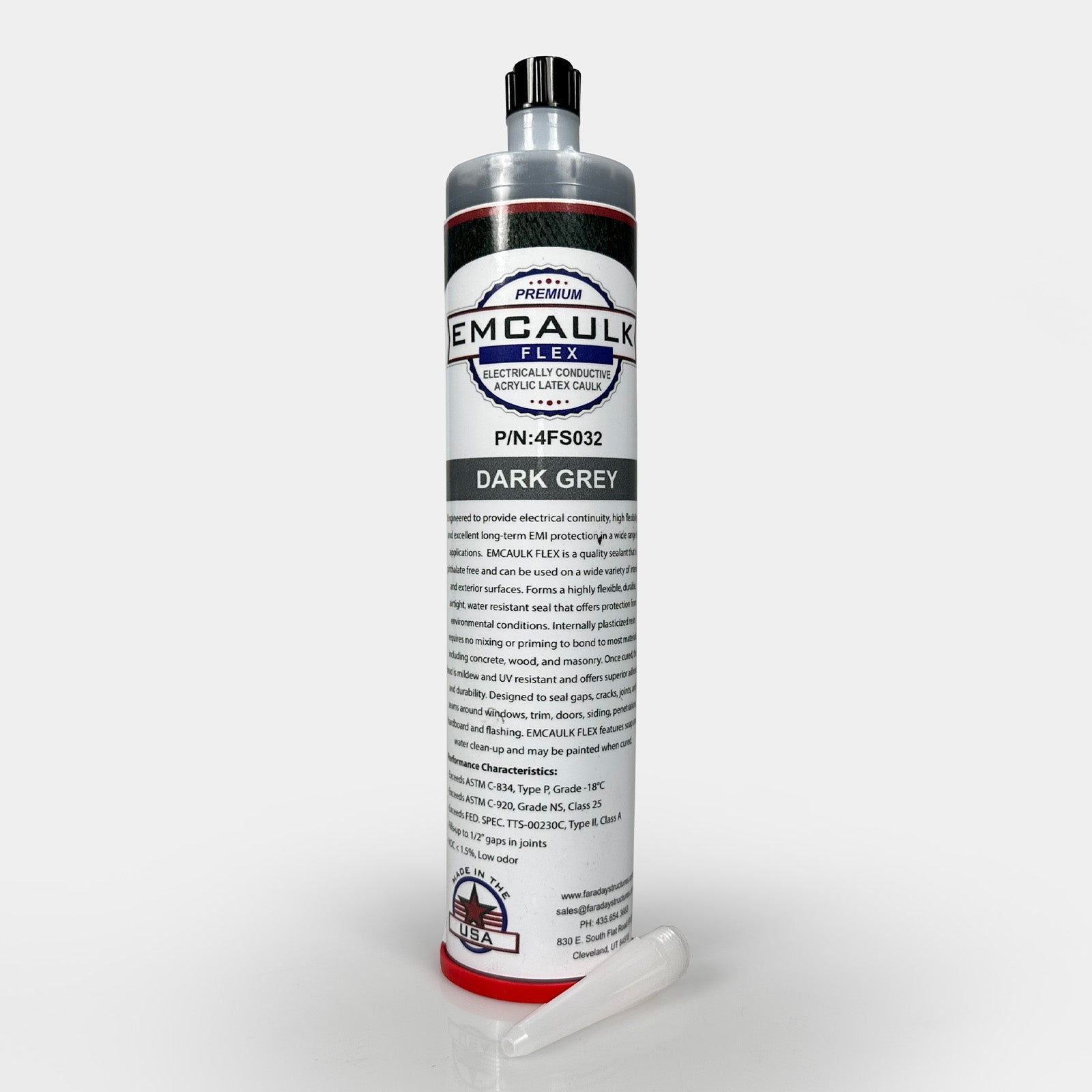 EM Caulk Flex, Electrically Conductive and Flexible Acrylic Latex Caul ...