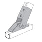 Single Adjustable Angle Channel Brace -Electro-Galvanized – Fasteners Plus
