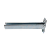 6" Channel Bracket Slot Up - Electro-Galvanized – Fasteners Plus