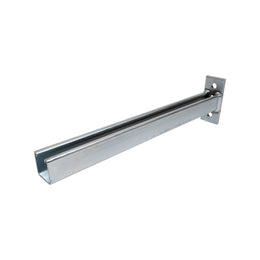 12" Channel Bracket Slot Up - Electro-Galvanized – Fasteners Plus