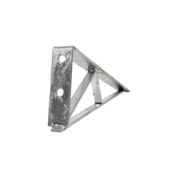 18" Flat Top Channel Bracket - Hot-Dip Galvanized – Fasteners Plus