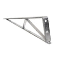 24" Flat Top Channel Bracket - Electro-Galvanized – Fasteners Plus