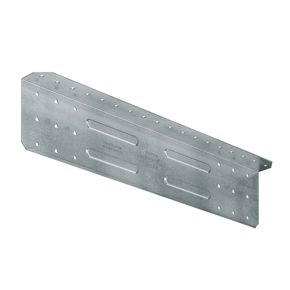 Simpson FSB3.518-R25 Bypass Framing Fixed-Clip Strut Connector, Pkg 25 ...