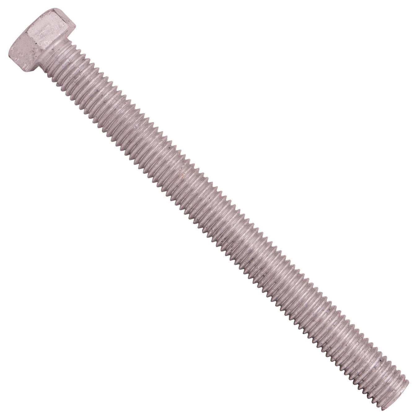 5/8"-11 x 7" Conquest A307 Grade A Fully Threaded Hex Bolt - Hot Dip G ...