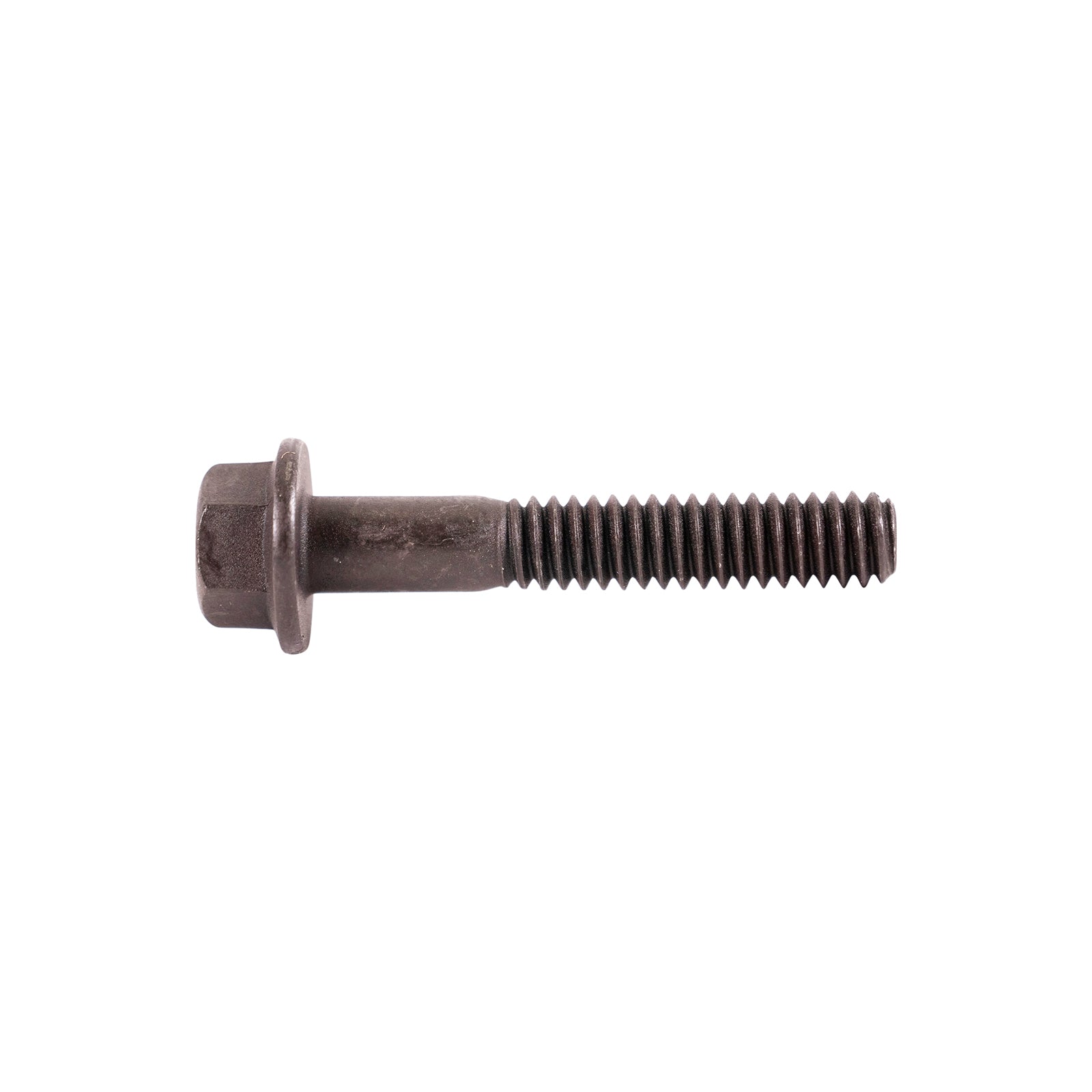 1/4"-20 x 1-1/2" Conquest Grade 8 Indented Flange Bolt - Black Phospha ...
