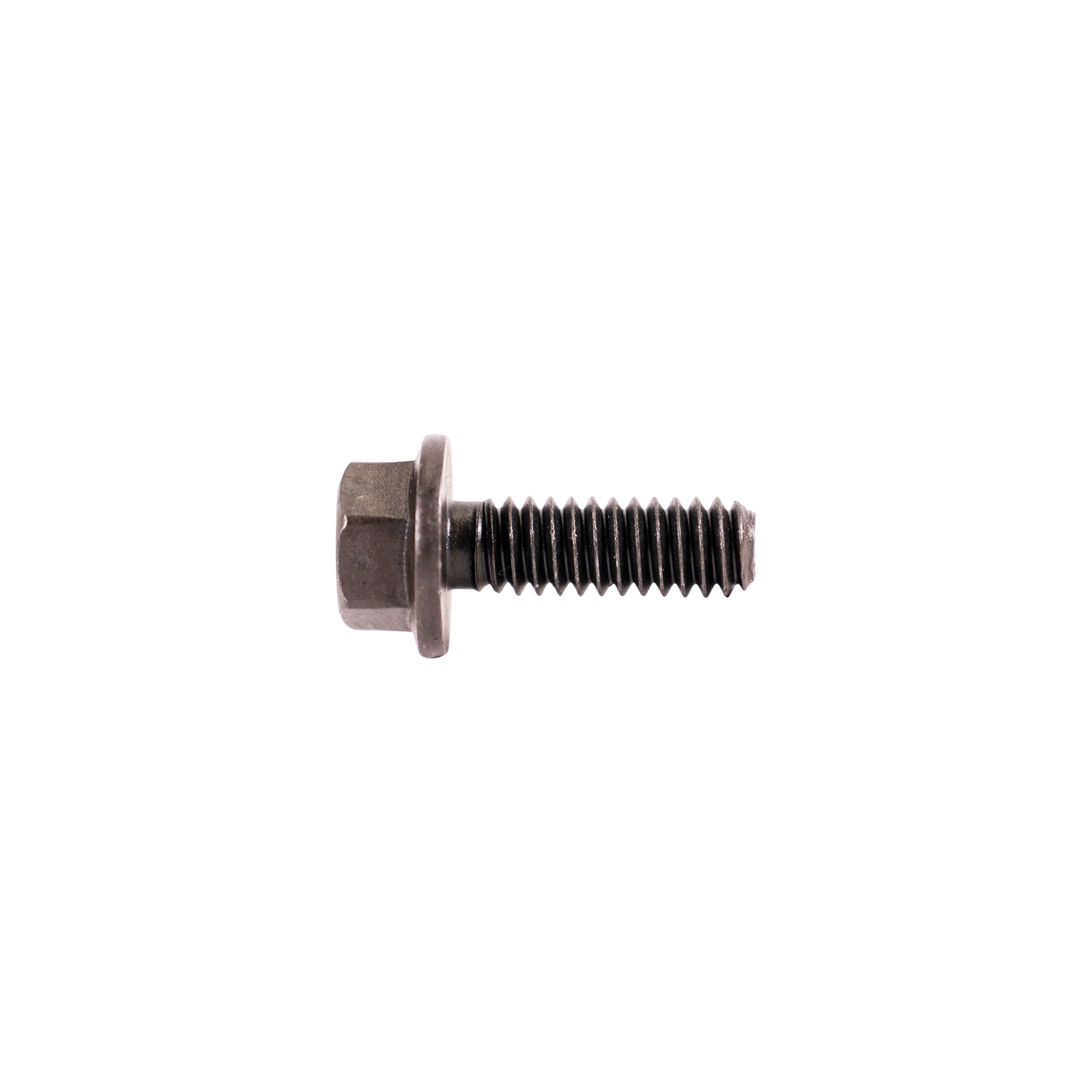 1/4"-20 x 3/4" Conquest Grade 8 Indented Flange Bolt - Black Phosphate ...