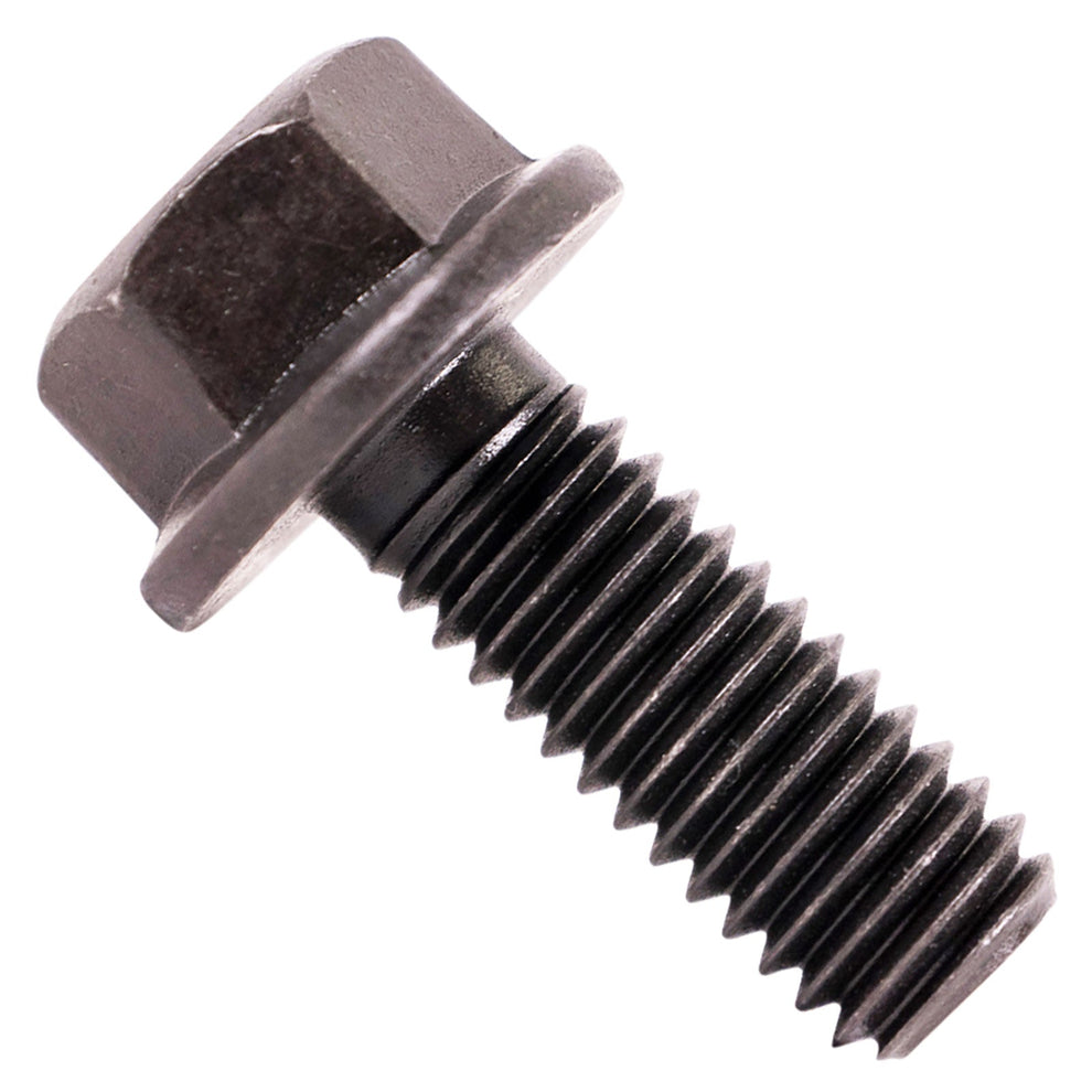 3/8"-16 x 1" Conquest Grade 8 Indented Flange Bolt - Plain – Fasteners Plus