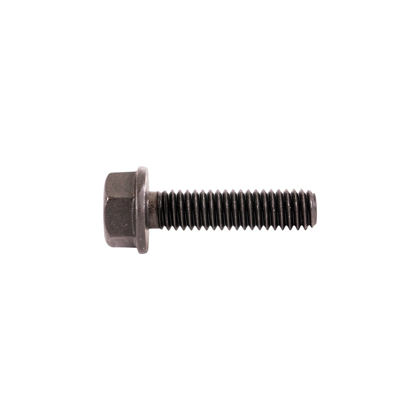 5/16"-18 x 1-1/4" Conquest Grade 8 Indented Flange Bolt - Black Phosph ...