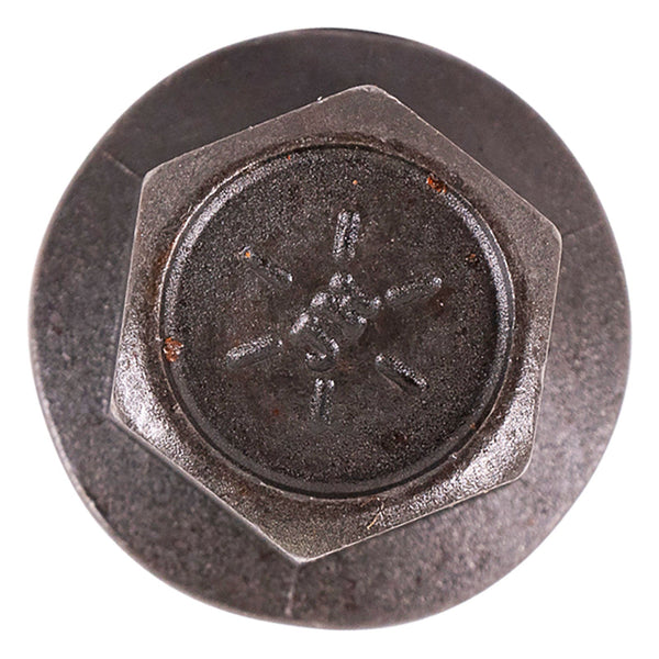 7/16"-14 x 1" Conquest Grade 8 Indented Flange Bolt - Black Phosphate ...