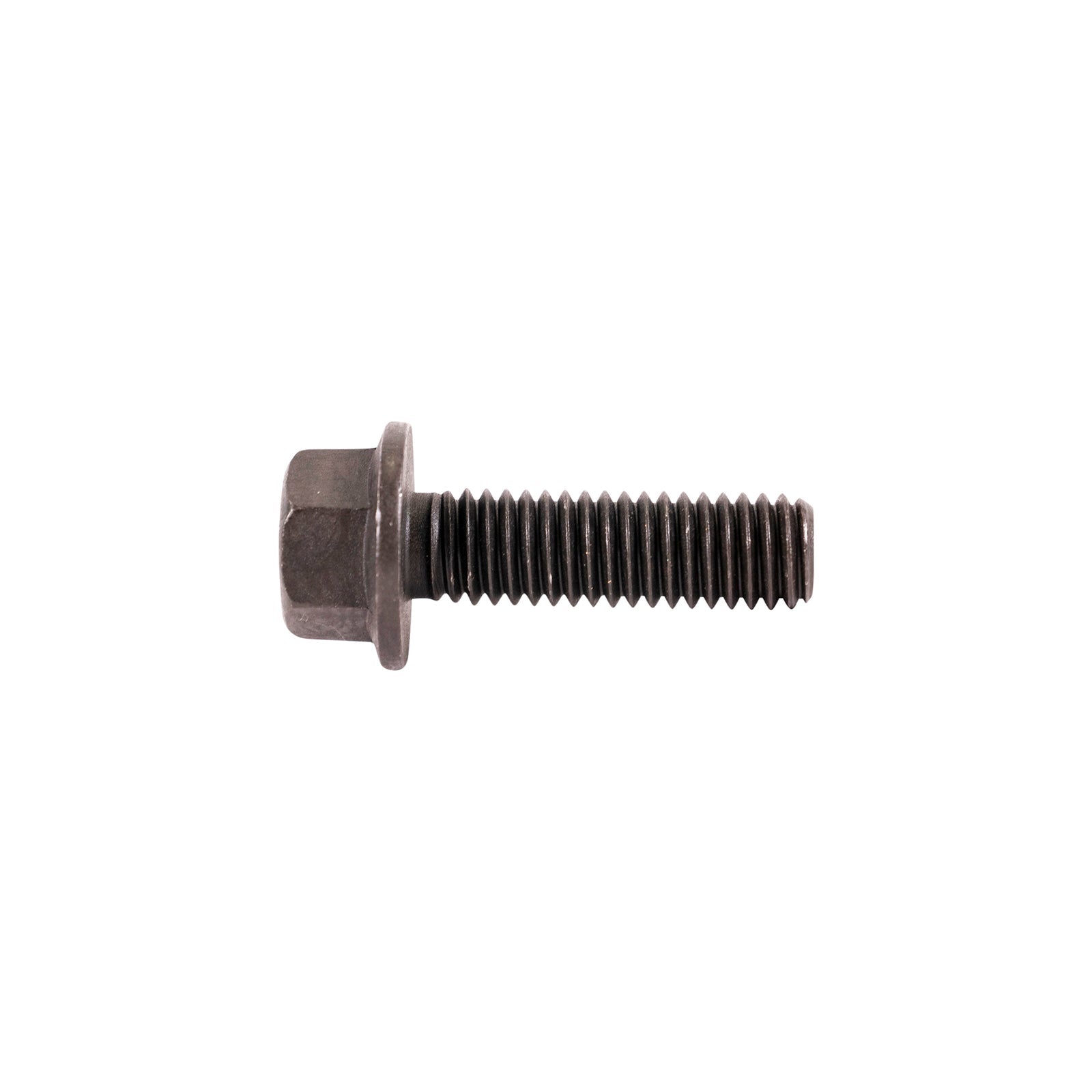7/16"-14 x 1-1/2" Conquest Grade 8 Indented Flange Bolt - Black Phosph ...