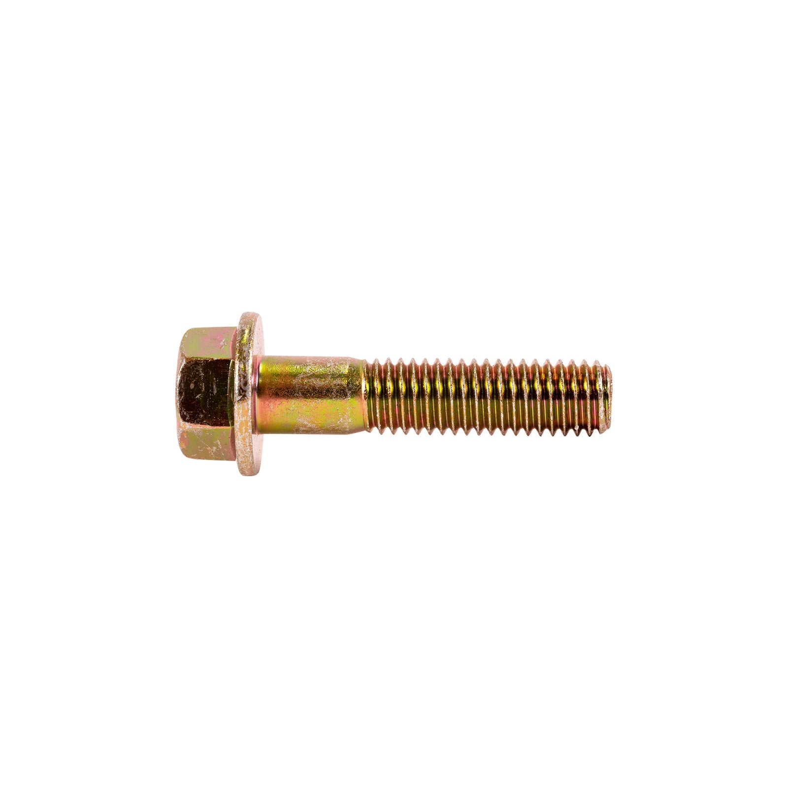 1/2"-13 x 2-1/4" Conquest Grade 8 Non-Serrated Flange Bolt - Zinc Yell ...
