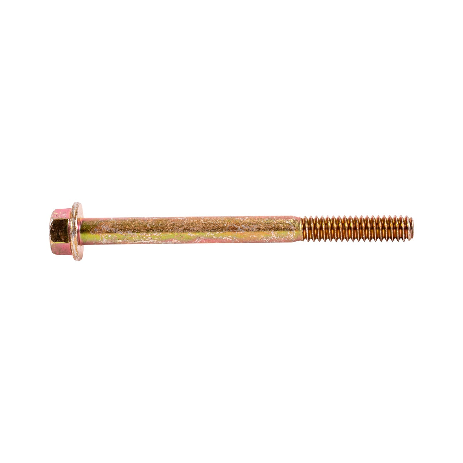 1/4"-20 x 3" Conquest Grade 8 Non-Serrated Flange Bolt - Zinc Yellow ...