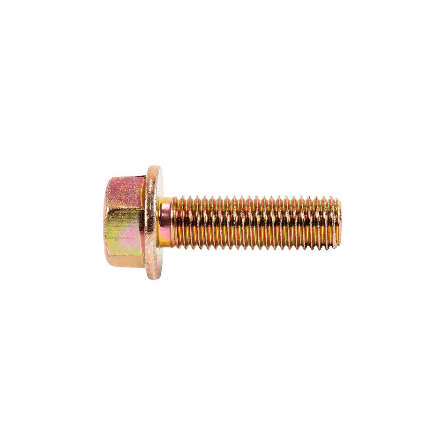 3/4"-10 x 2-1/2" Conquest Grade 8 Non-Serrated Flange Bolt - Zinc Yell ...