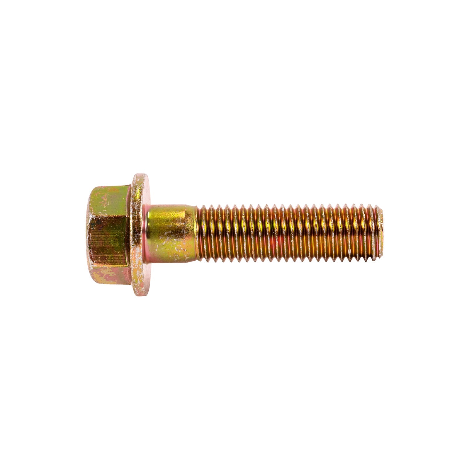 3/4"-10 x 3" Conquest Grade 8 Non-Serrated Flange Bolt - Zinc Yellow ...