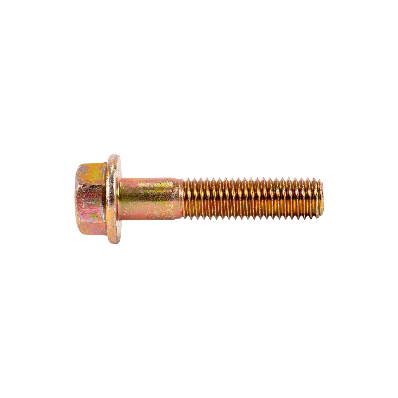 5/8"-11 x 3" Conquest Grade 8 Non-Serrated Flange Bolt - Zinc Yellow ...